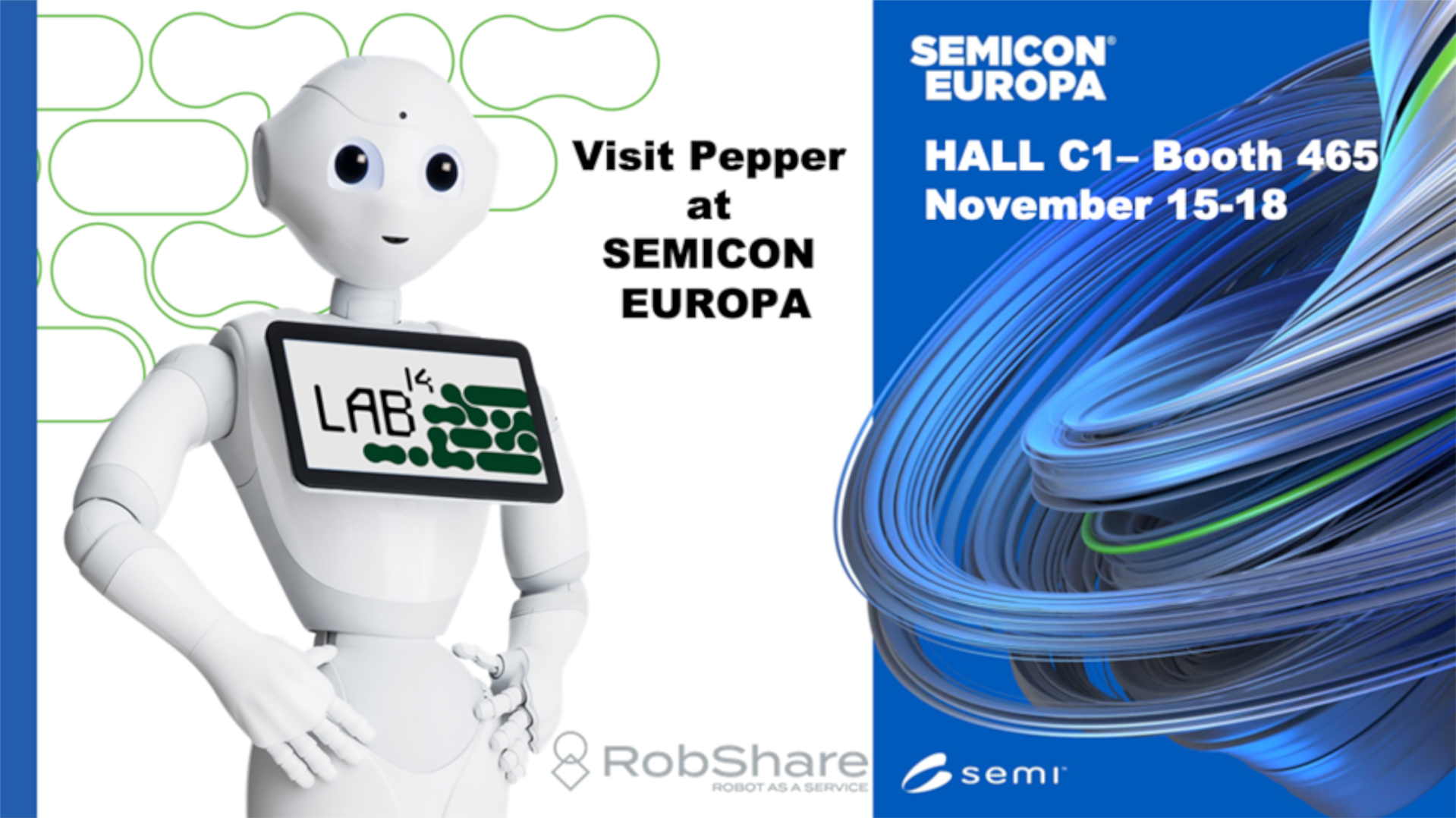 LAB14 has a very special visitor at the Semicon Europe! | Lab14 Group